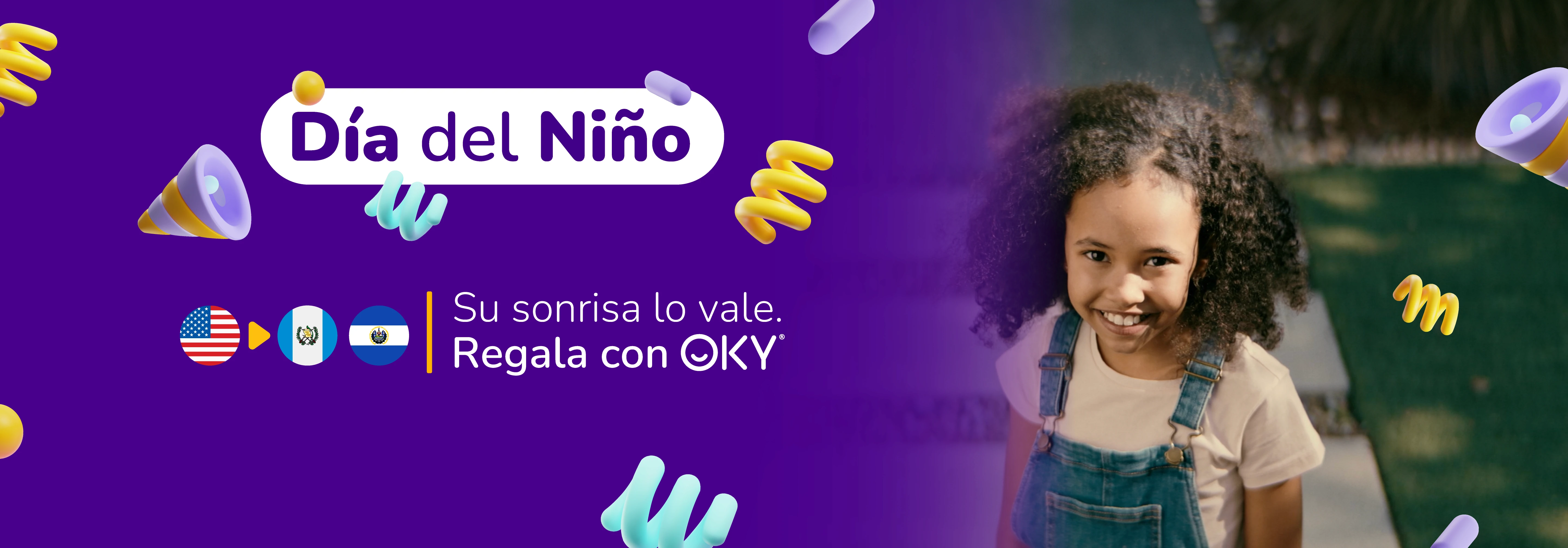 OKY App – Envía vales prepagados de USA a Latinoamérica