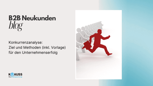 Konkurrenzanalyse: Ziel und Methoden (inkl. Vorlage) für den ...
