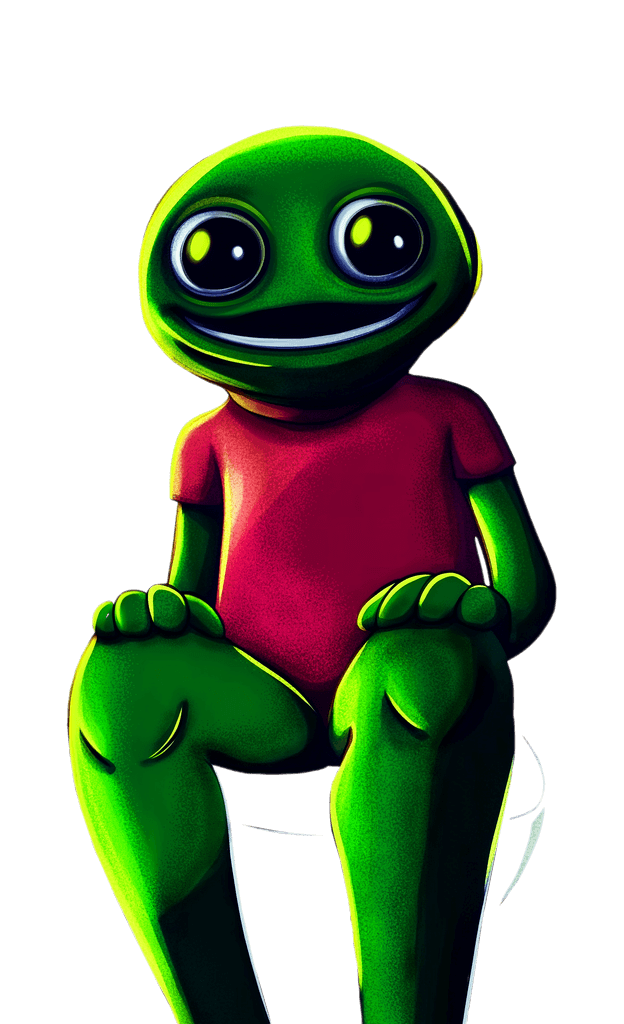 Ribbit. Ribbit. Ribbit.