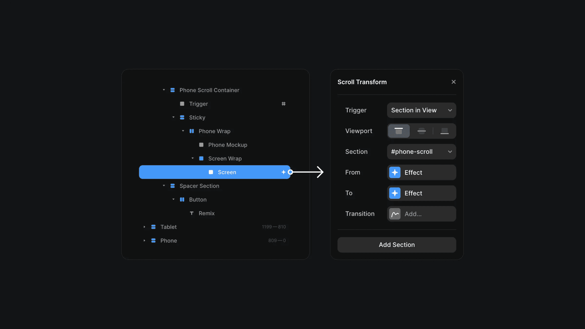 Phone Scroll Animation in Framer — Framer Resource
