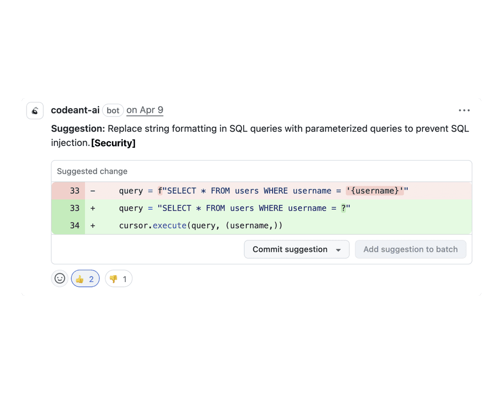 CodeAnt AI - AI Code Review