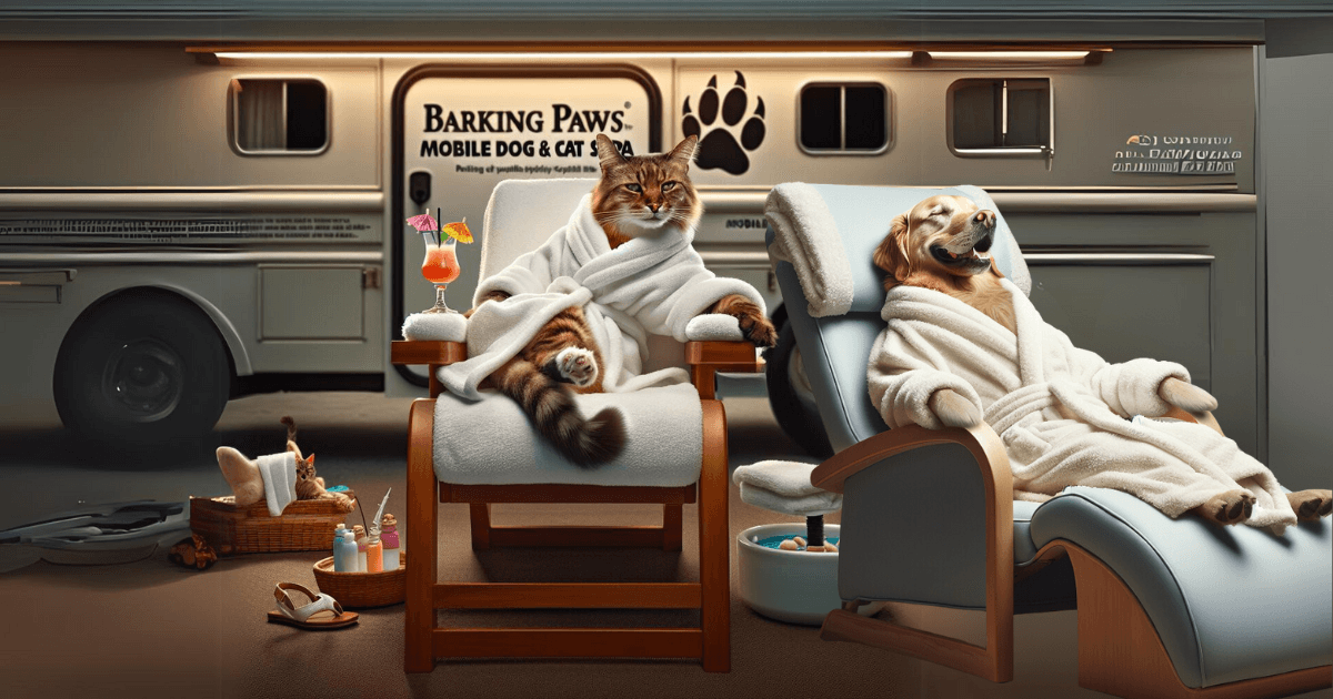 Barking Paws Mobile Dog & Cat Spa | San Diego's Premier Pet Grooming