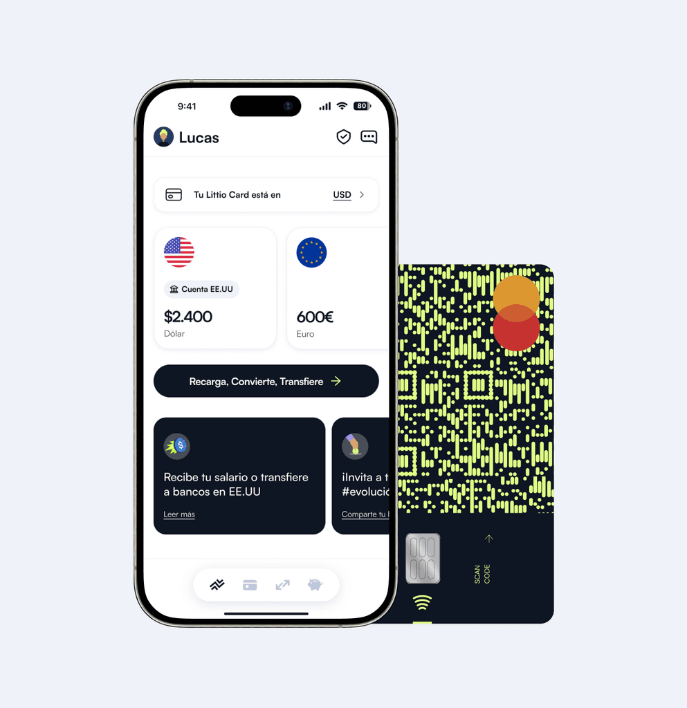 Littio: Tu Cuenta en Dólares y Euros