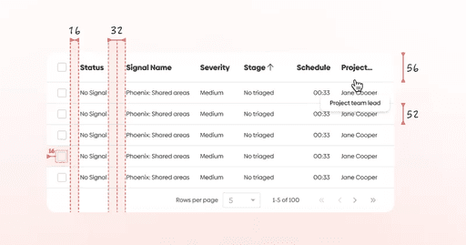 How to Design UI Tables - Supercharge Design