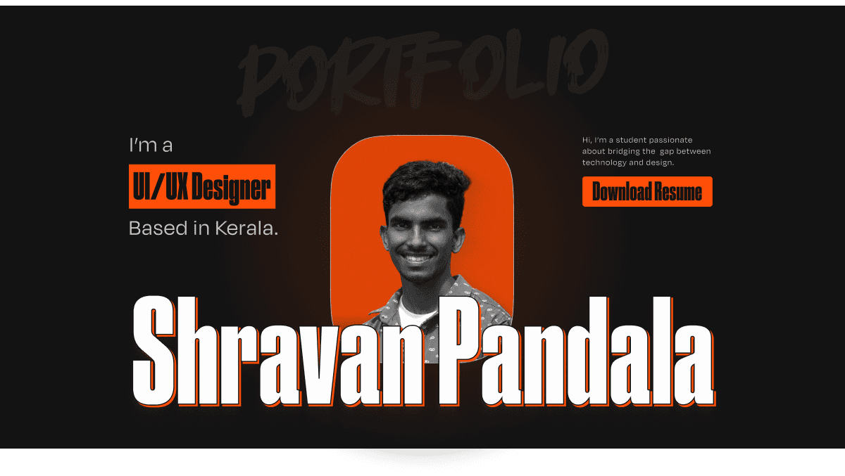 Shravan Pandala - Portfolio