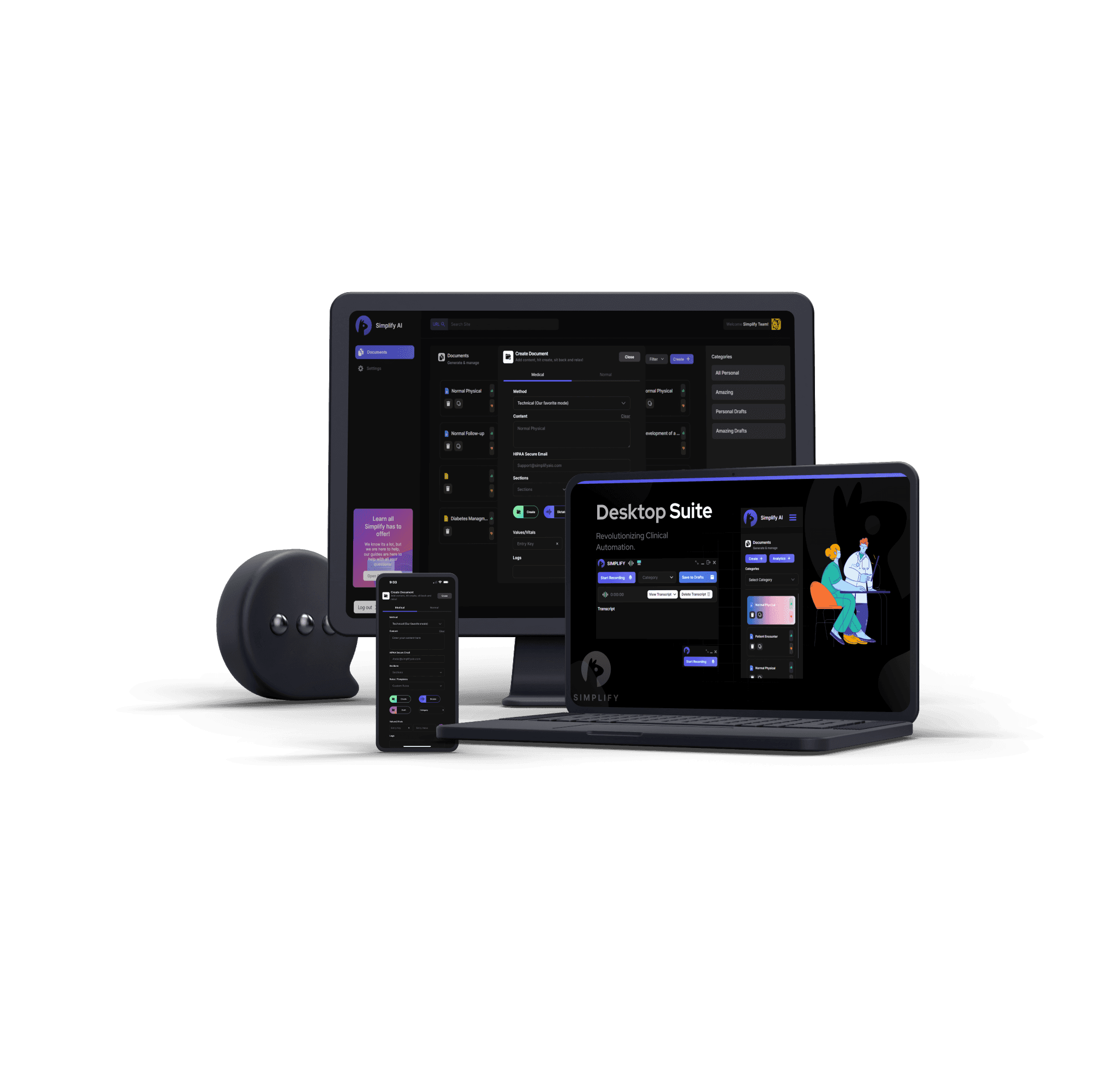 Simplify AI Medical Scribe