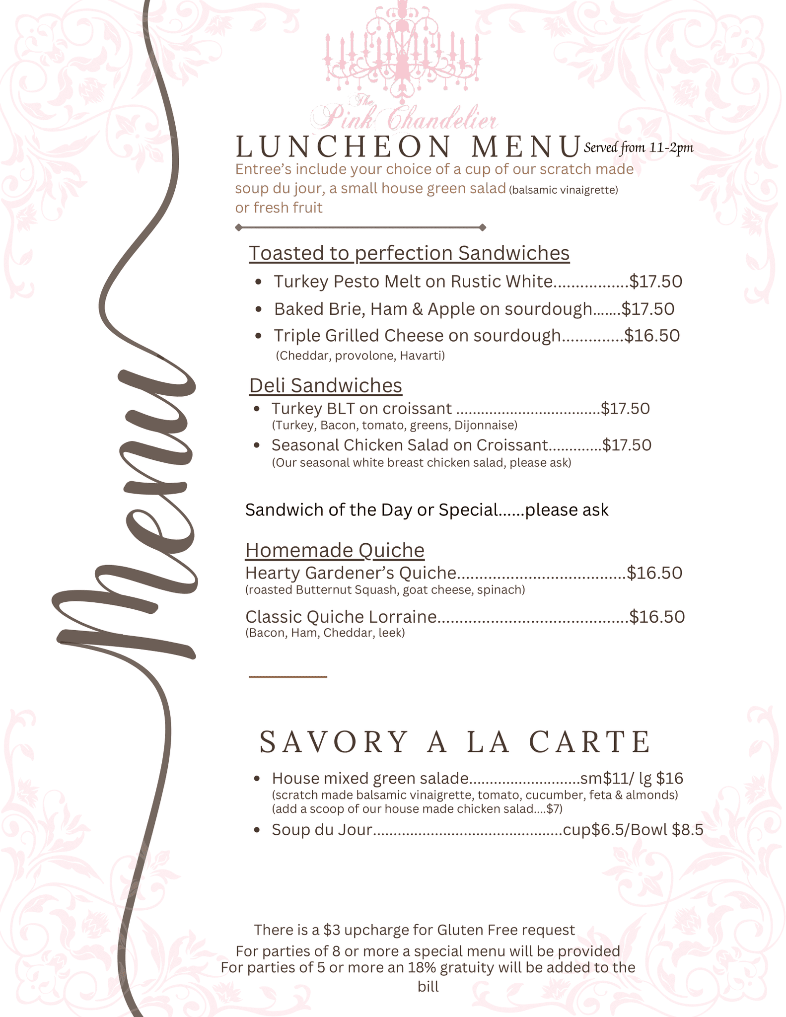 The Pink Chandelier - The #1 Place for Afternoon Tea and Personal Style ...