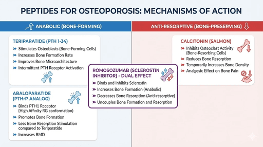 Peptides for osteoporosis: complete guide to bone density research ...