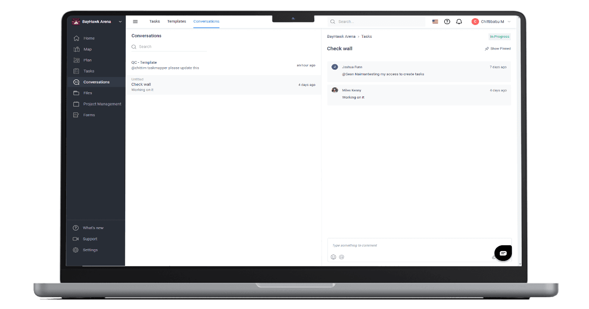 Collaborate better with in-built contextual chat
