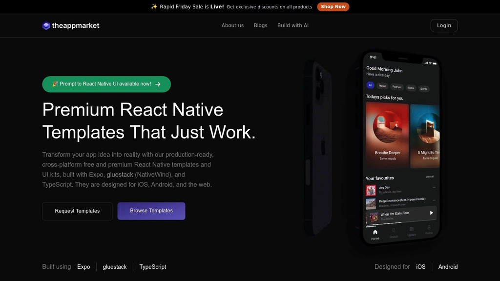 12 Best React Native Templates (2026) - CatDoes