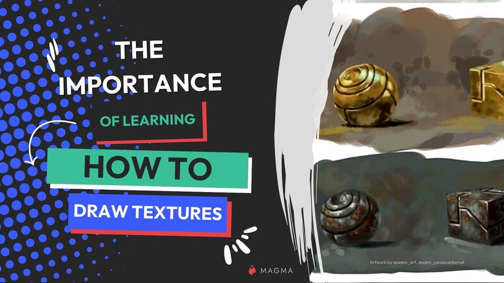The Importance of Learning How to Draw Textures | Magma