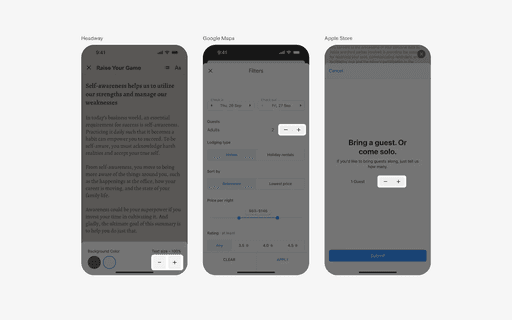 Stepper UI Design: Best practices, Design variants & Examples | Mobbin ...