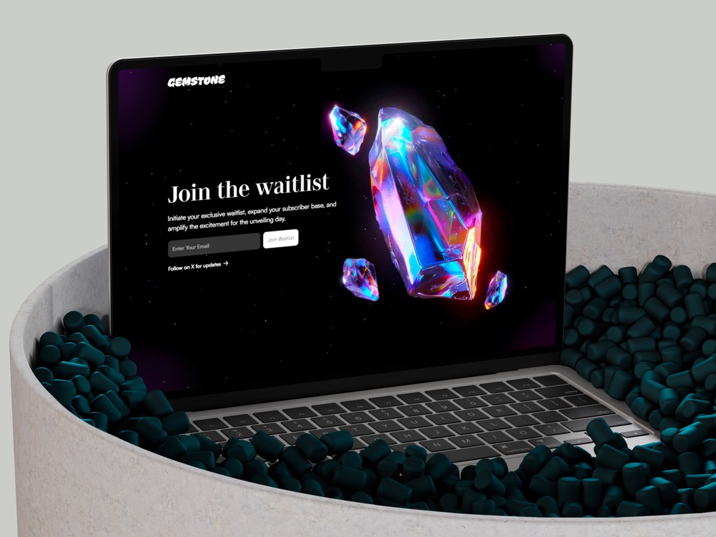Cosmo Labs - Waitlist Framer Template - Gemstone