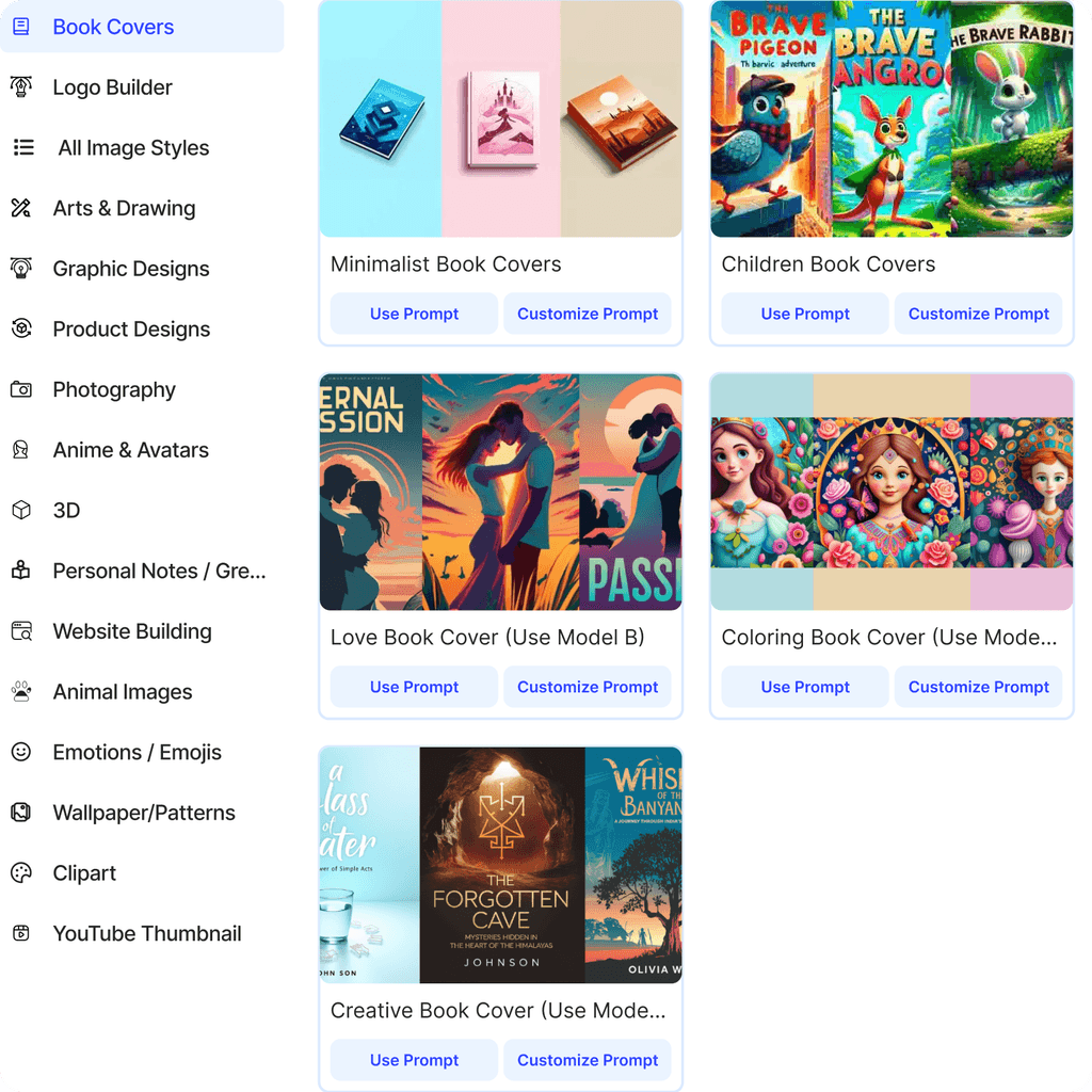 Design Book Covers Maker Online for Free