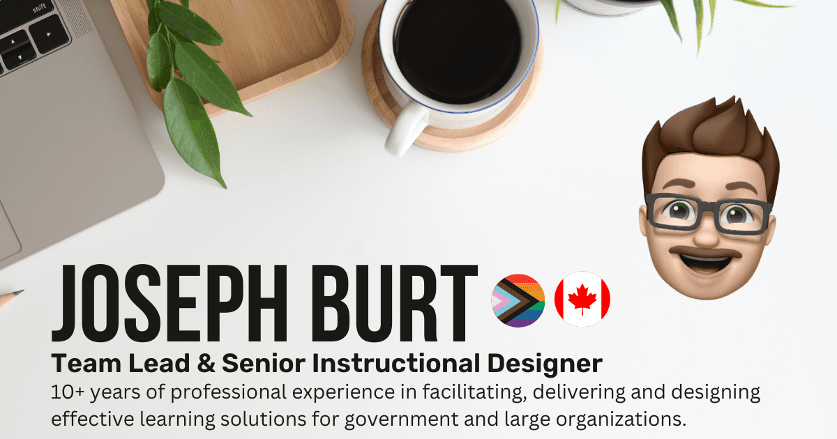 Joseph Burt - Learning Design Professional