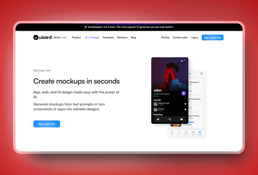 15 Best UI Mockup Tools for Designers in 2025