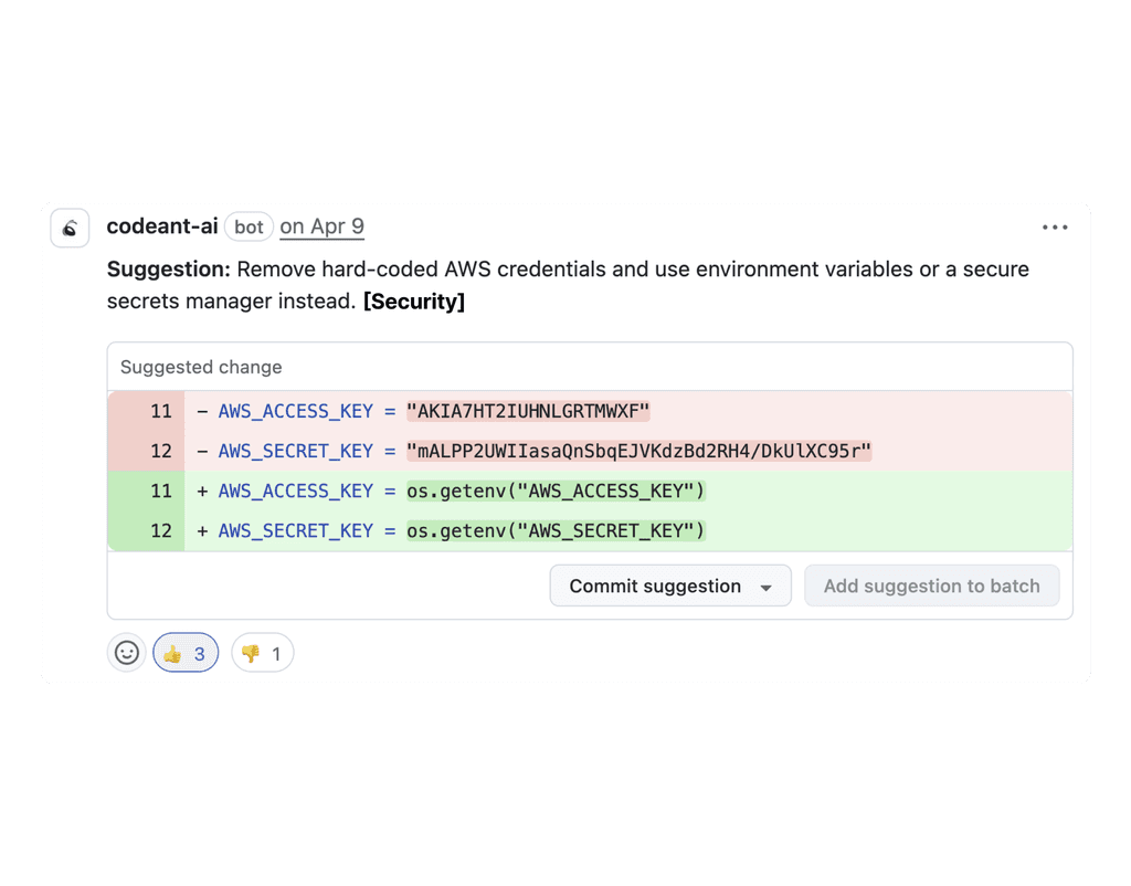 CodeAnt AI - AI Code Review
