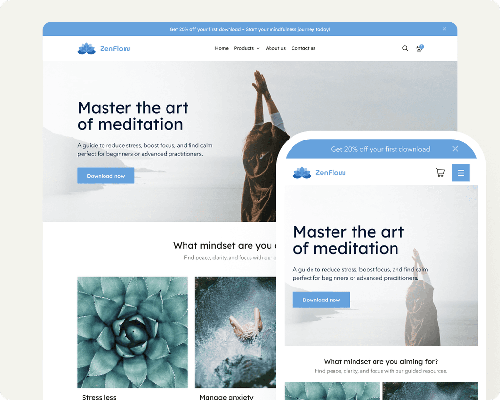 Free E-Commerce Website Templates – Online Store Designs for Every Business