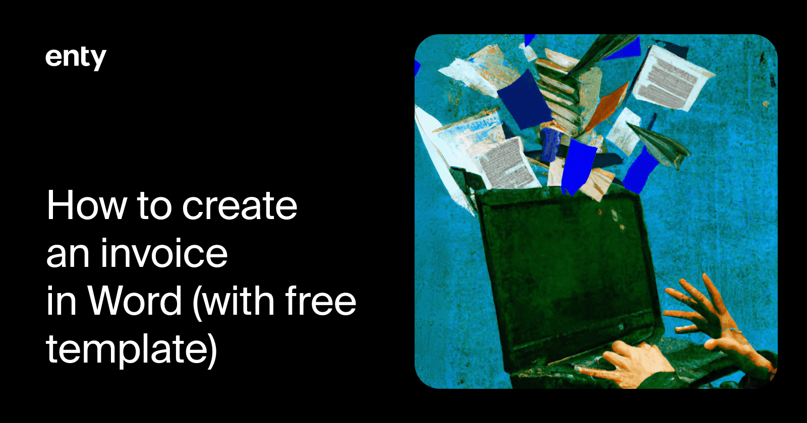 How to create an invoice in Word with a free template