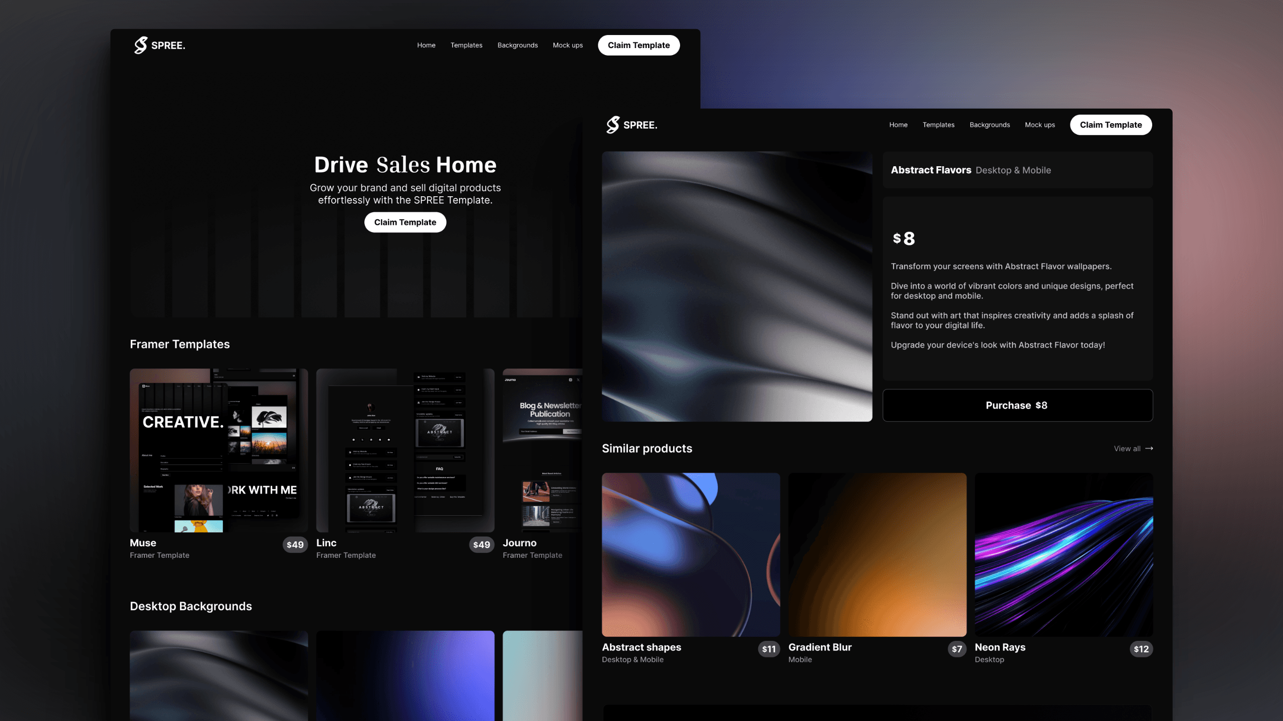 SPREE | Ecommerce Template