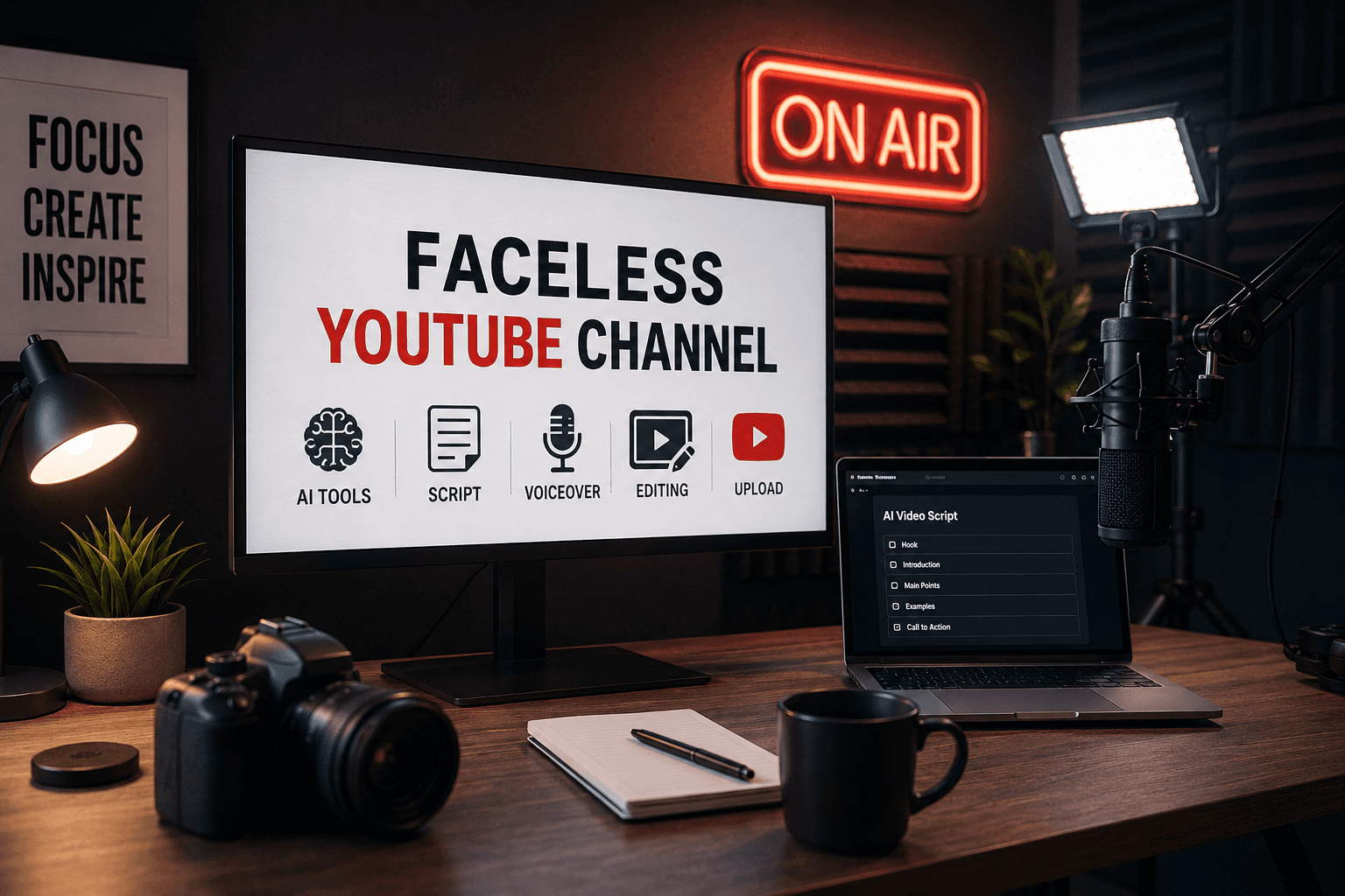 How to Start a Faceless YouTube Channel in Under 30 Minutes — Crayo AI ...