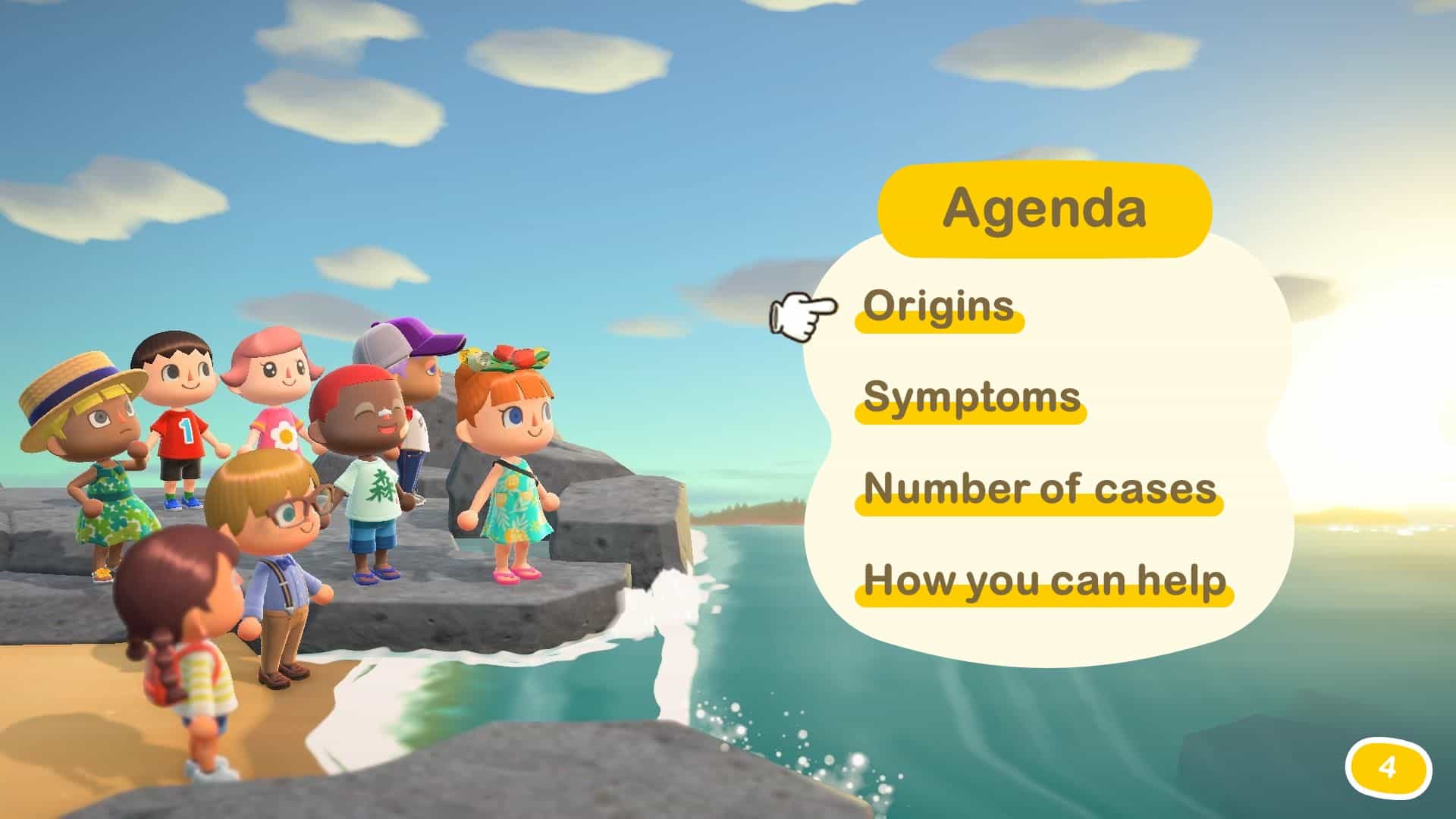 Animal Crossing New Horizons Template - D Story