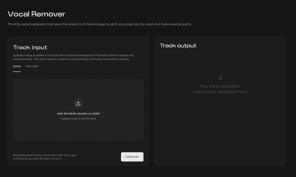 AI Vocal Remover | Vocal Remover - Remove Vocals From A Song