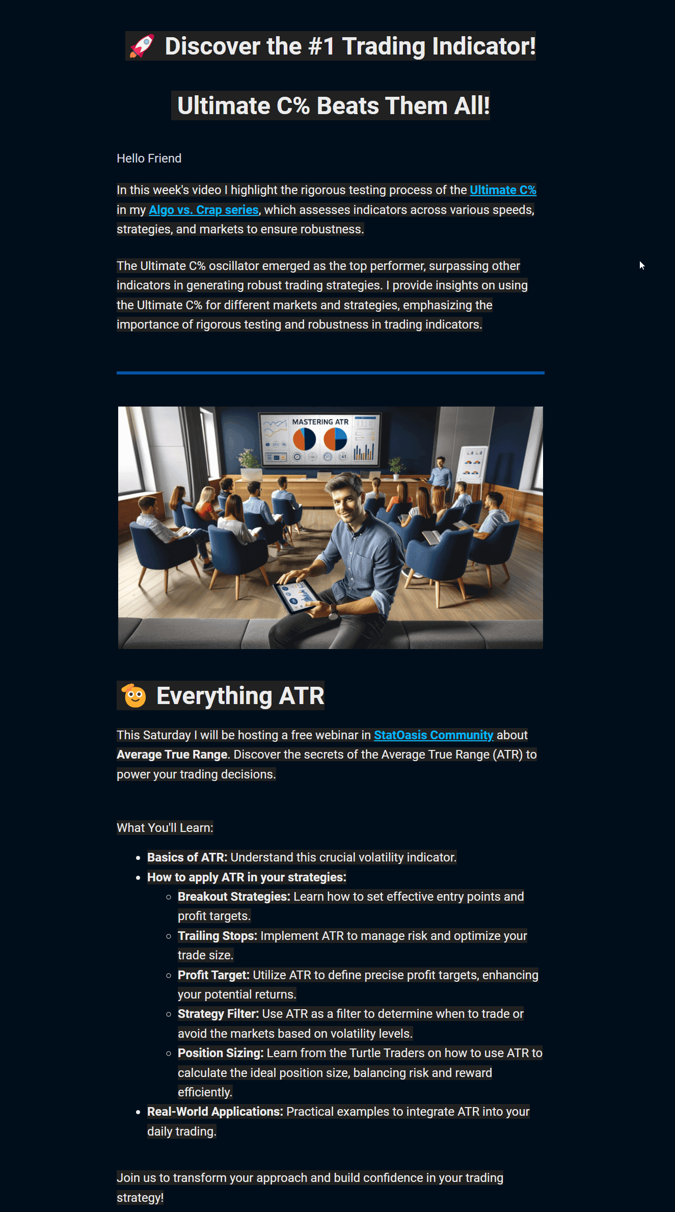 The AlgoTrader - Trading Tips & Education