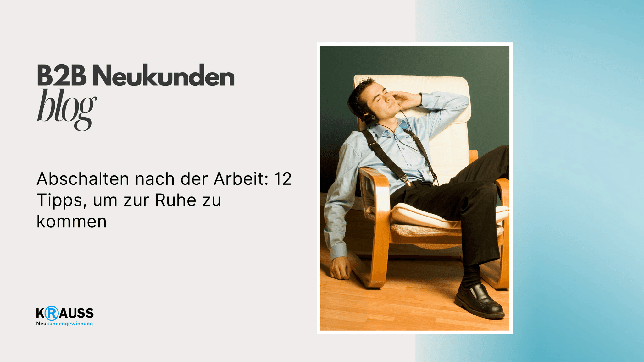 Abschalten nach der Arbeit: 12 Tipps, um zur Ruhe zu kommen