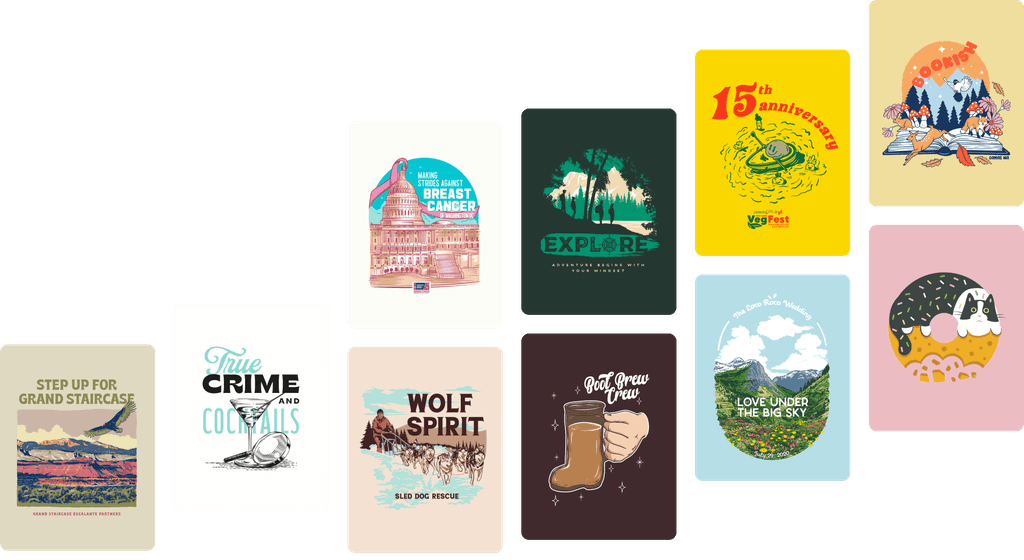 Custom T-Shirt Design Services | Bonfire