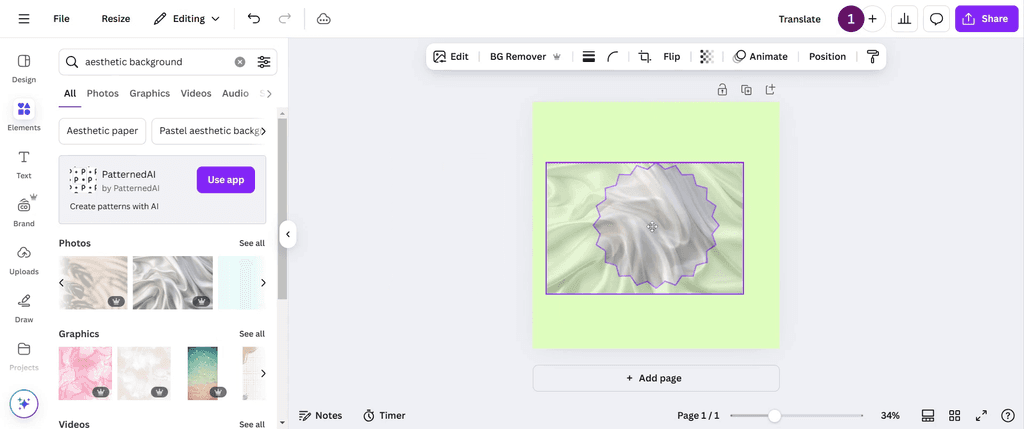 How to Mask in Canva – Easy Guide to Crop Images into Shapes - 1 minute ...