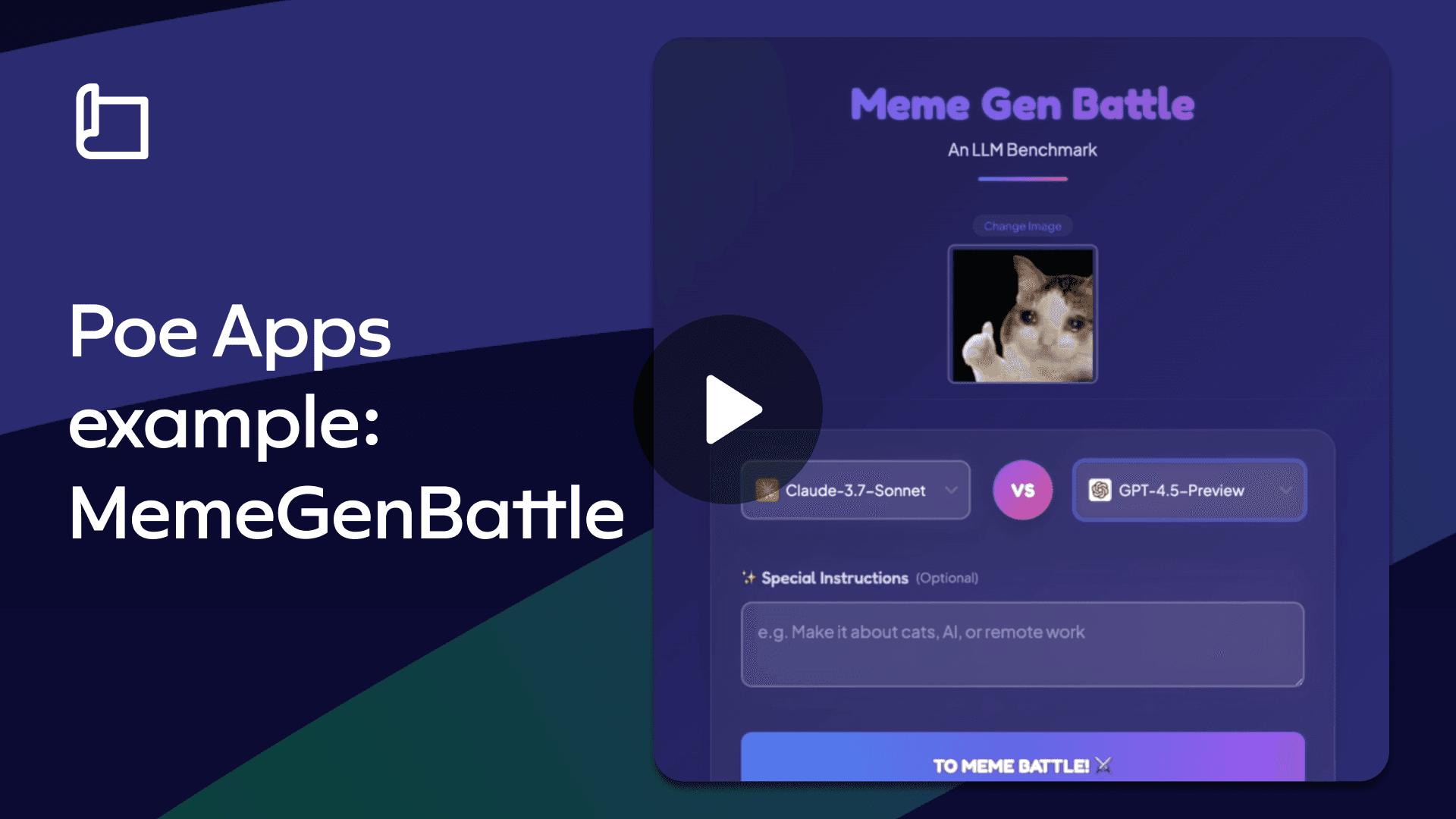 Turn ideas into AI-powered apps - Poe