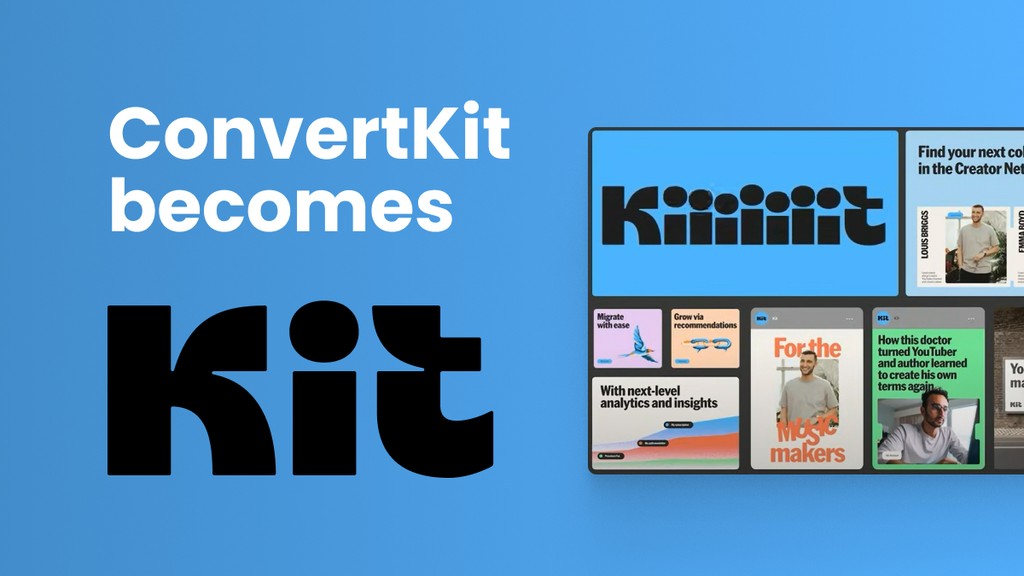 ConvertKit becomes Kit: Email Marketing for Creators | Sam Anthony Design
