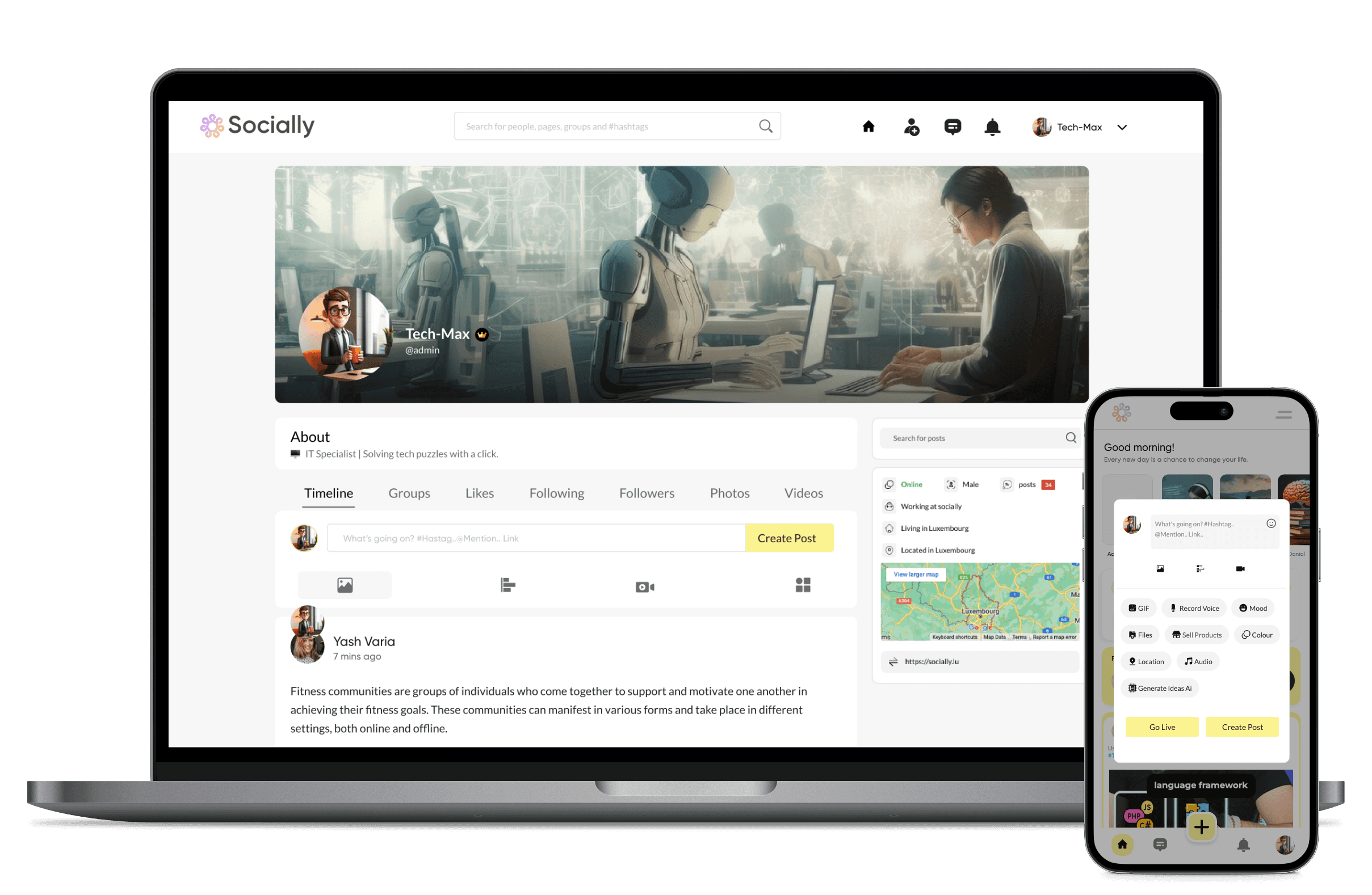 Build & monetize communities with socially