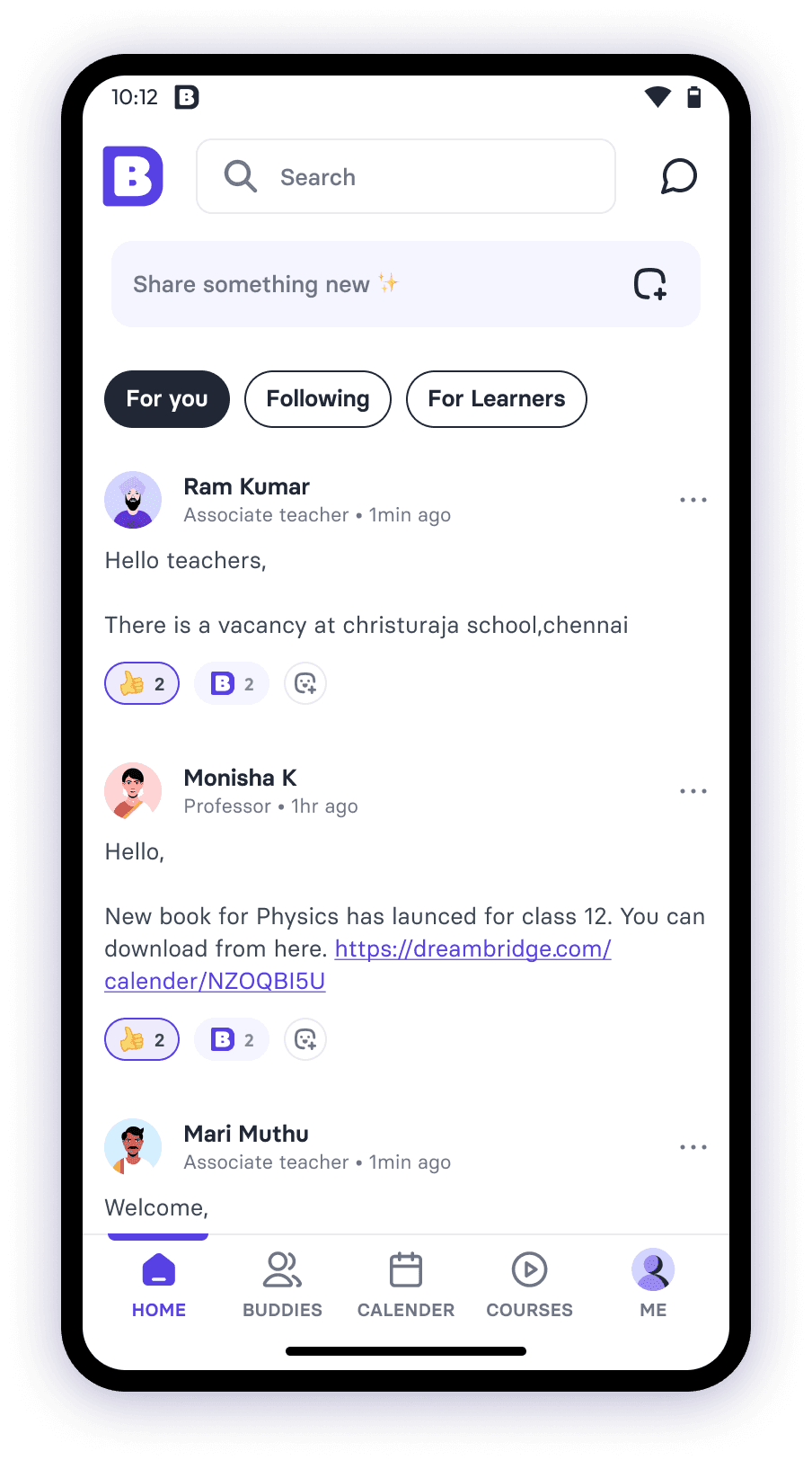 Dreambridge - India's Educator Community