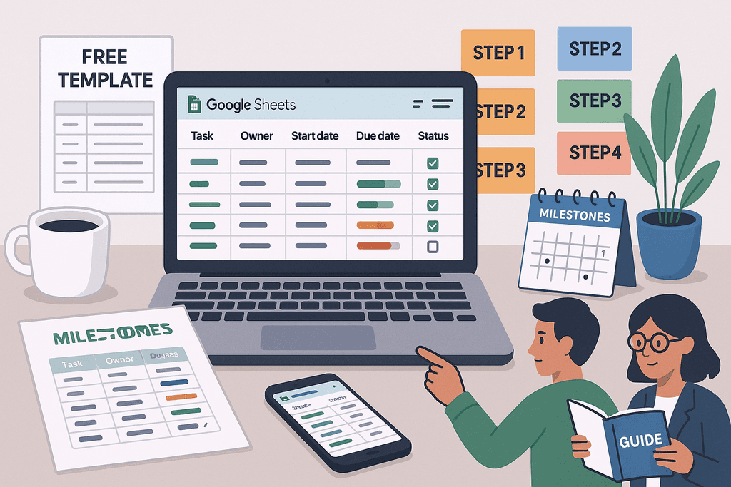 How to Use Google Sheets for Project Management: Free Templates + Step ...