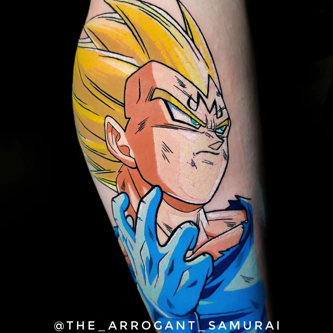Dragon Ball Z: 5 Best Majin Vegeta Tattoo Ideas