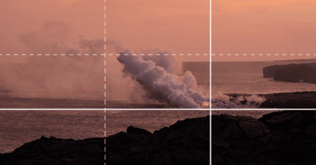 What is the rule of thirds?