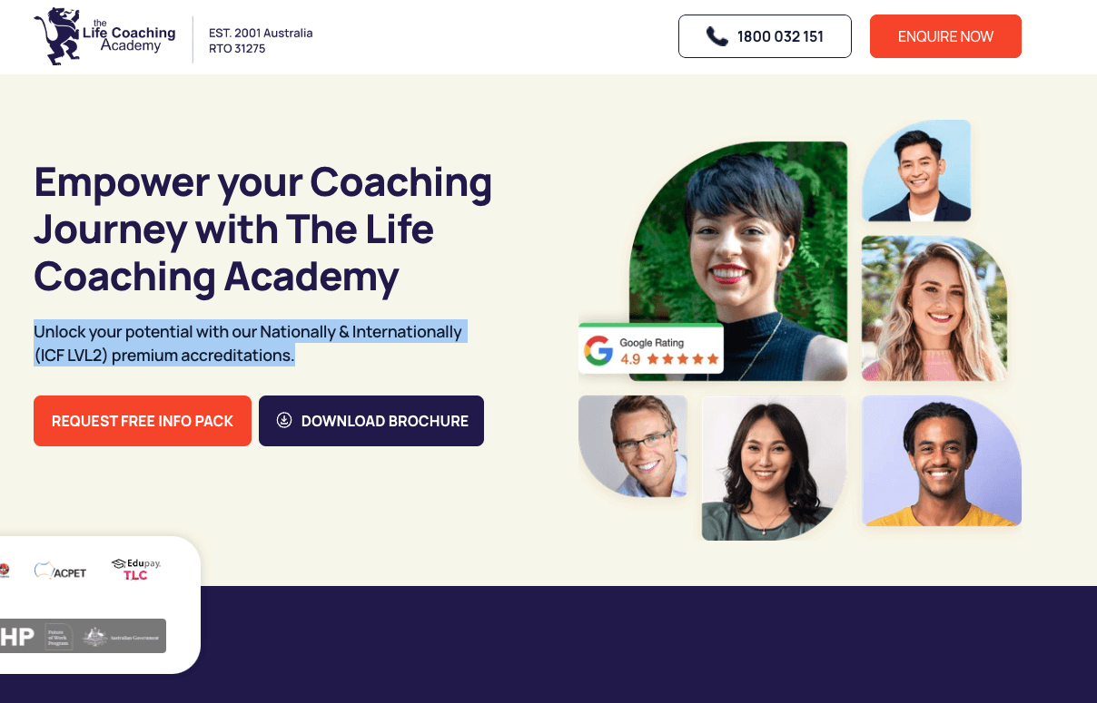 The Life Coaching Academy | Empower your Coaching Journey