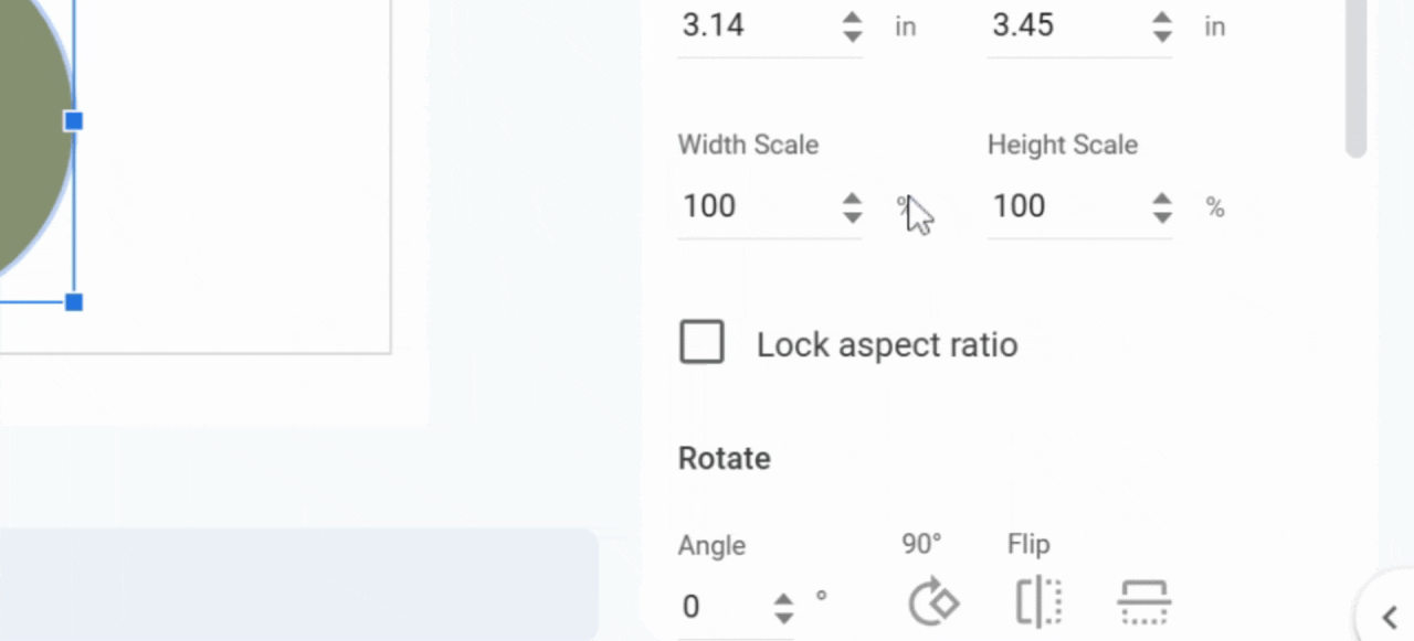 How to lock an image in Google Slides