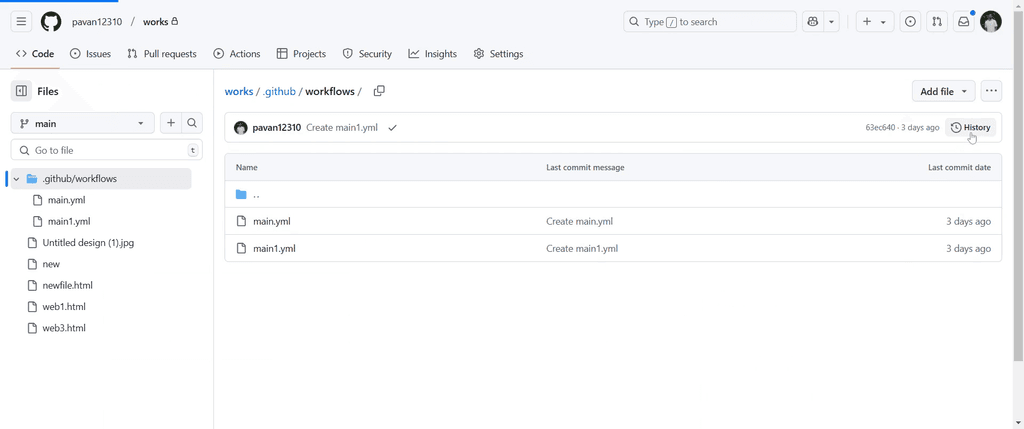 How to View Commit History in GitHub - 1 minute video guide