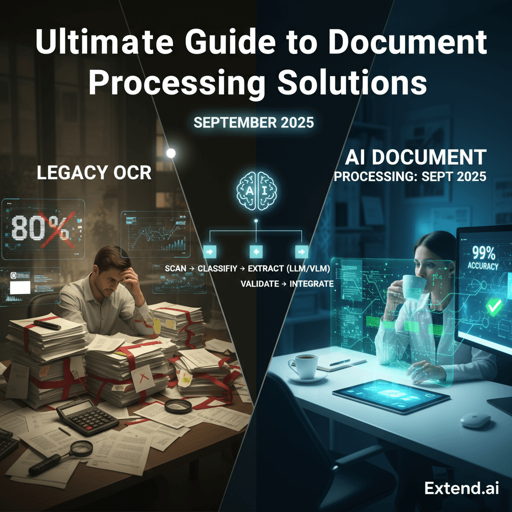 Best AI Document Processing Tools September 2025 | Extend