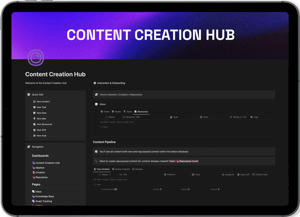 Atul's Notion | Notion4Creators
