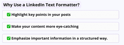 LinkedIn Text Formatter | Free Tool