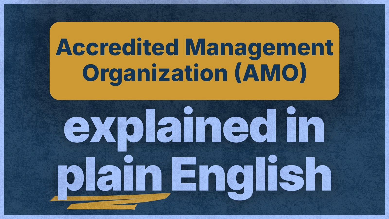 Accredited Management Organization (AMO): Elite Property Pros