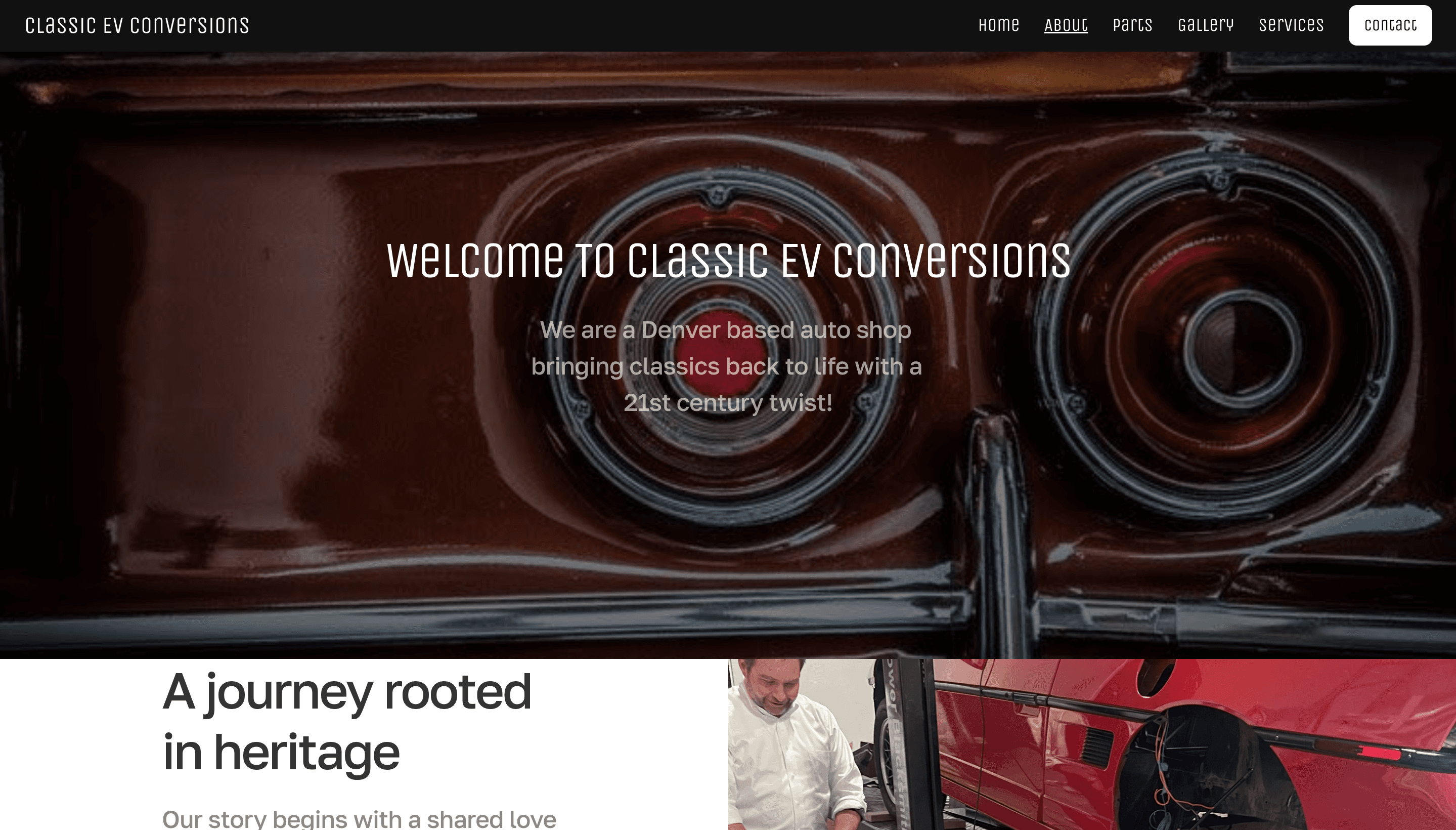 Classic EV Conversions: About us