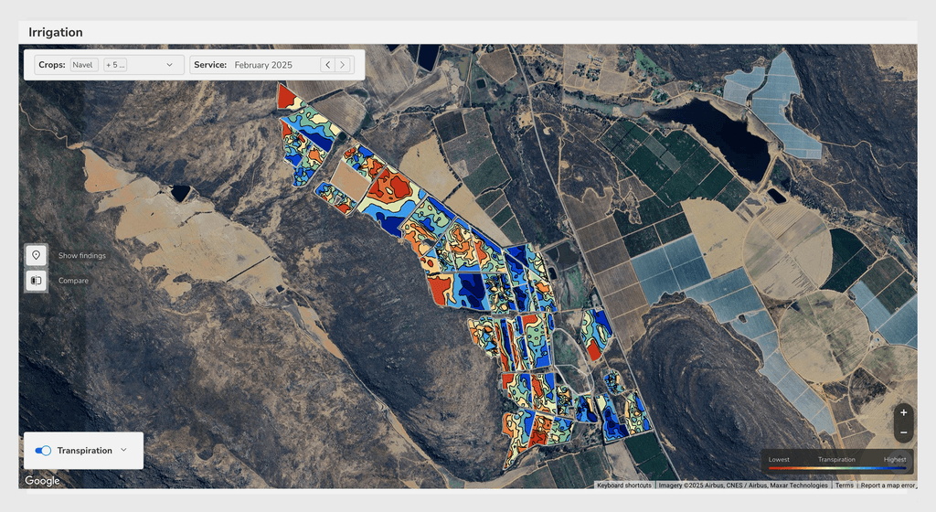 Aerobotics Drone Scan | High resolution aerial crop monitoring and analysis