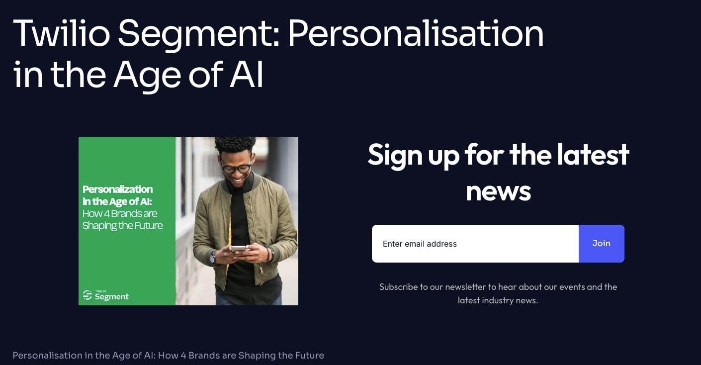 Twilio Segment: Personalisation to Transform Customer Engagement | Ciptex