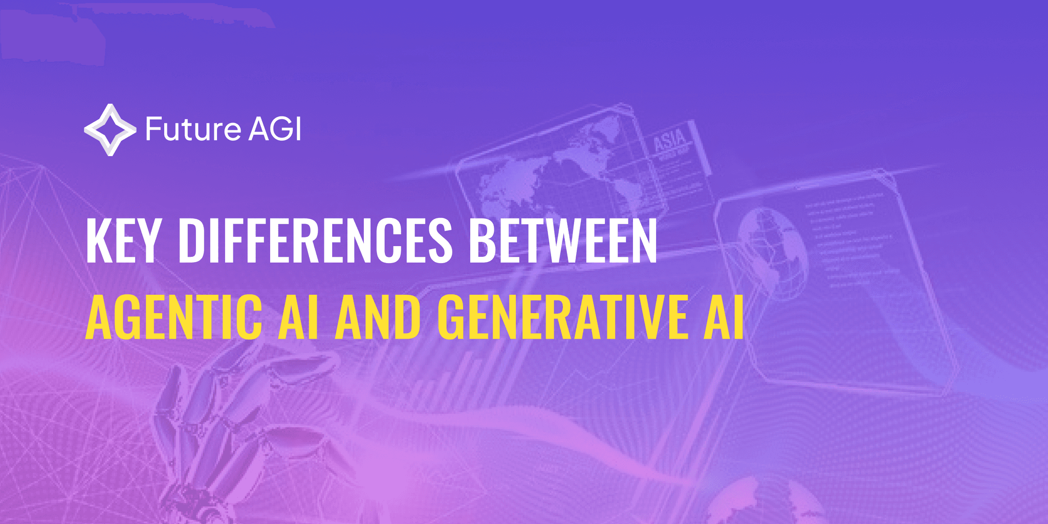 Agentic AI vs Generative AI - Why, What & How Explained