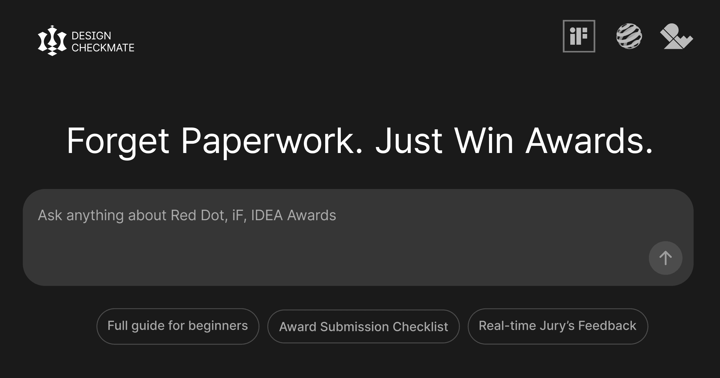 Design CheckMate – Design Award Strategy & Guide